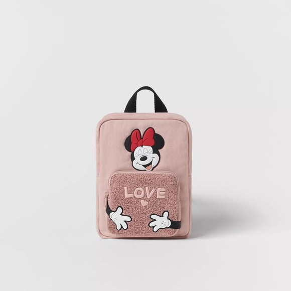 Zara | Accessories | Zara Pink Minnie Mouse Kids Backpack | Poshmark